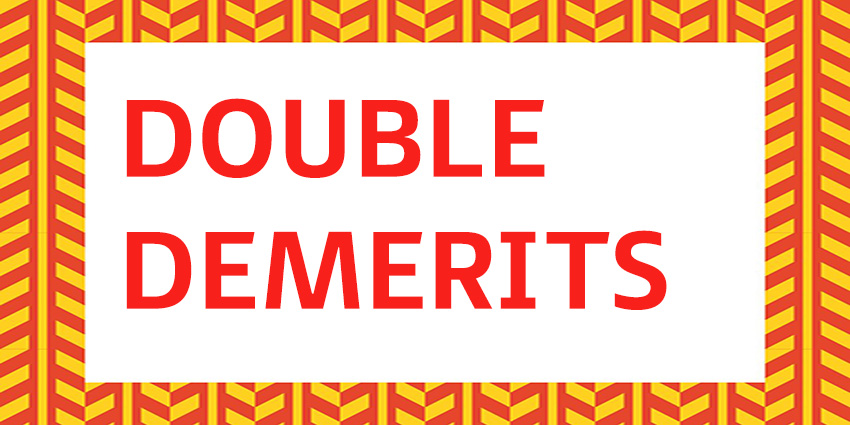 Double demerits | Western Australian Government
