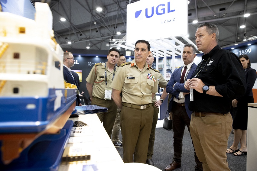 Local companies on show at premier defence exhibition