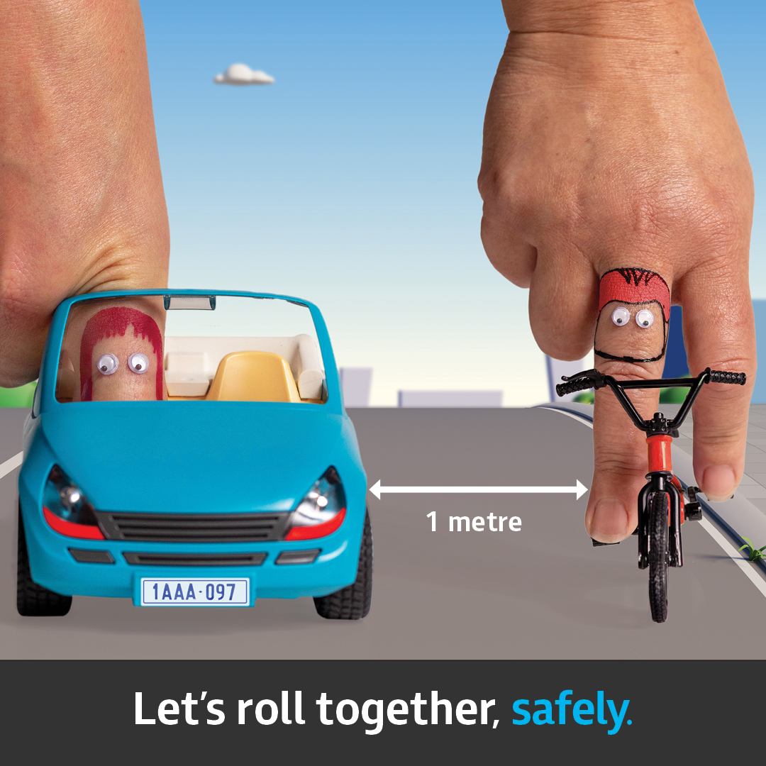 Let's roll together, safely.