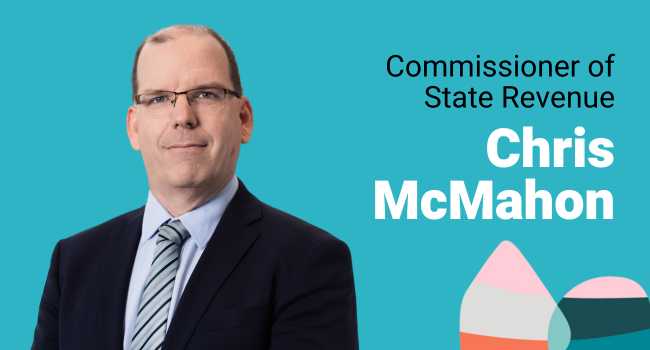 Chris McMahon appointed Commissioner of State Revenue