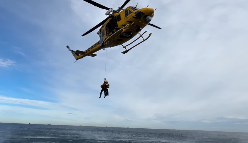 Multi-agency search and rescue training exercise