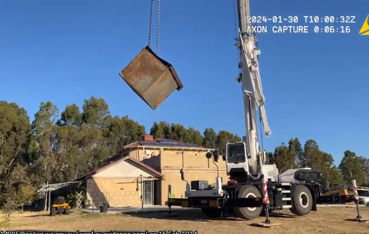 The right combination opens up stolen safe