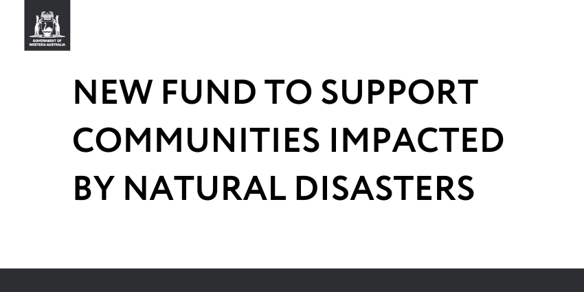 Premier's Natural Disaster Recovery Fund