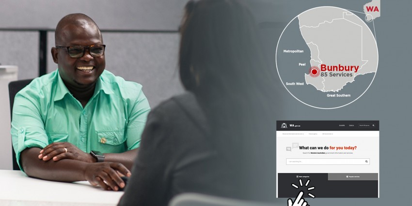 ServiceWA - trial centre and app