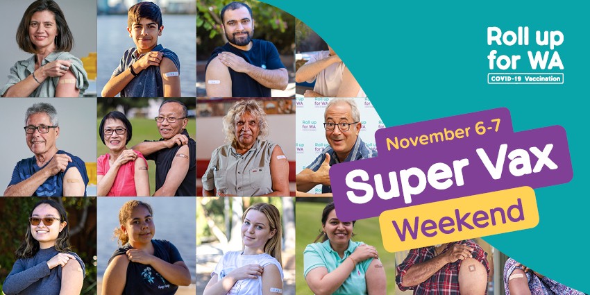 'Super Vax Weekend' making it easier than ever to roll up for WA
