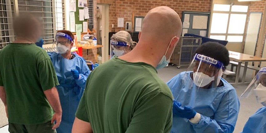Prison Pandemic preparations praised