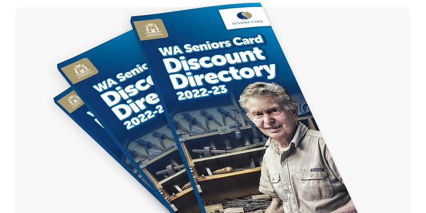 WA Seniors Card Discount Directory returns in hard copy