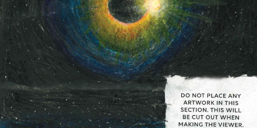 Total solar eclipse pinhole artwork 1 | Western Australian Government