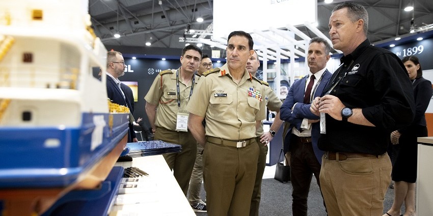 Local companies on show at premier defence exhibition