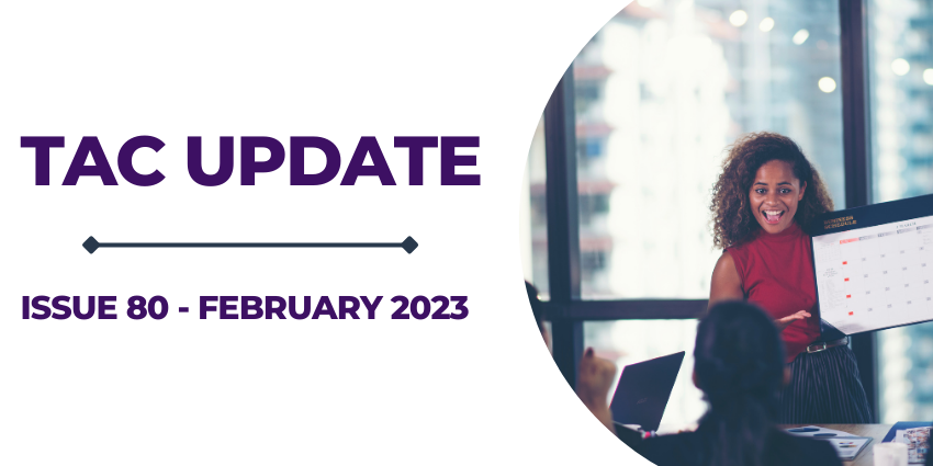 TAC Update - Issue 80 - February 2023