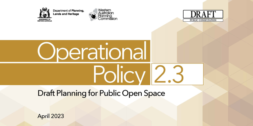 Draft Operational Policy 2.3 – Planning for Public Open Space levels ...