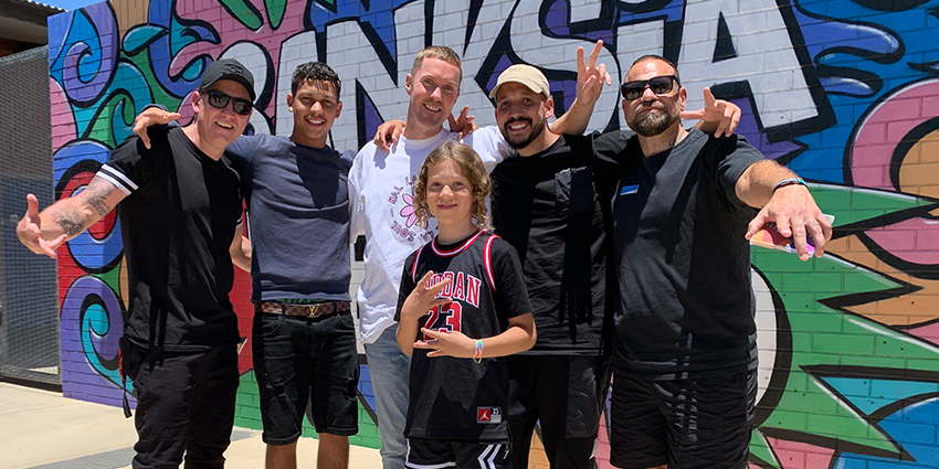 Rap talent Flewnt schools detainees on the art of hip hop