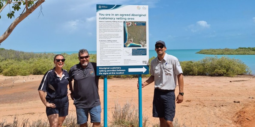 Yawuru Customary Fishing rights recognised in new Accord