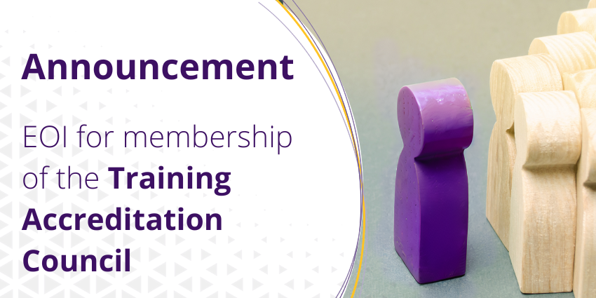 Announcement: Expressions of Interest (EOI) for membership of the ...